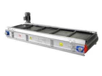 Магнитна самопочистваща се лента DND-AC над лентов транспортьор